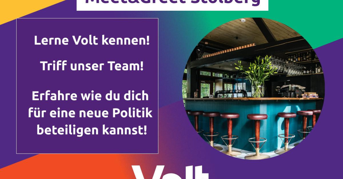 Meet & Greet Stolberg – Volt Deutschland