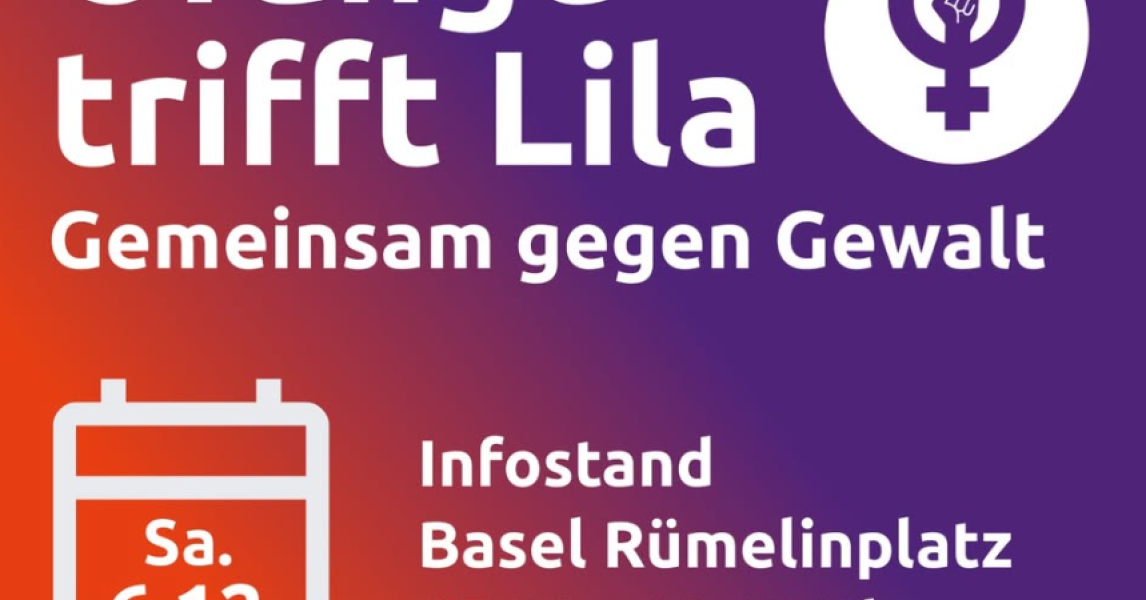 Orange Days Infostand Basel – Volt Deutschland