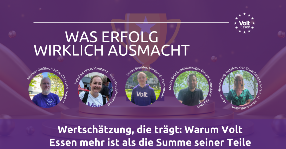 Was eine Partei wirklich trägt – Volt Deutschland