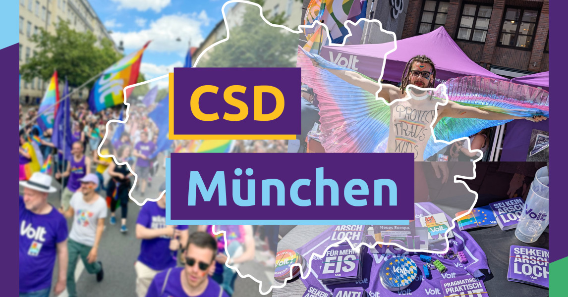 Volt beim CSD München 2025 – Gemeinsam für eine queere Zukunft in ...